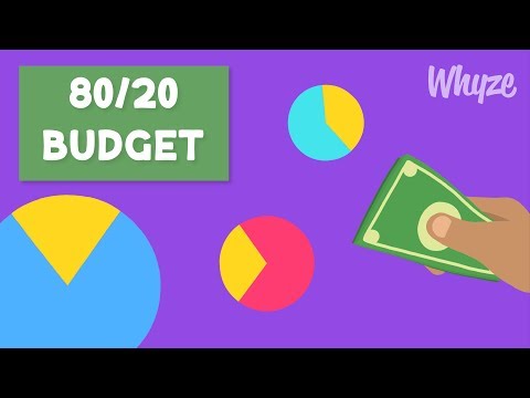 How To Save Money Using The 80/20 Budget!