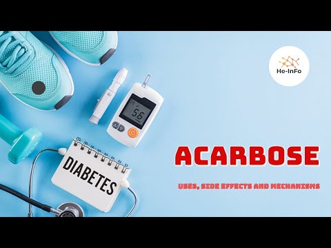 #Acarbose | Uses, Dosage, Side Effects & Mechanism | Glucobay