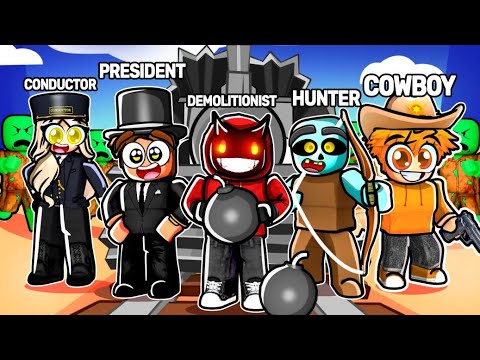 We Unlocked MORE CLASSES In Roblox Dead Rails!