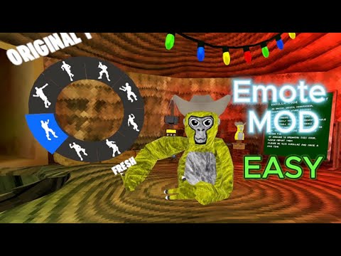 How to get Fortnite Emotes In Gorilla Tag
