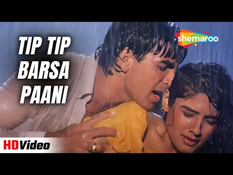 Tip Tip Barsa Paani | Akshay Kumar, Raveena Tandon | Udit Narayan | Superhit Romantic Song | Mohra