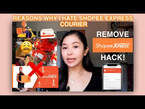 HOW TO REMOVE SHOPEE EXPRESS COURIER OPTION : HACK 2021💯