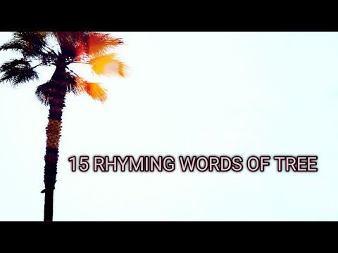 Tree#15 rhyming words of tree #tree ka rhyming words #rhyming#english#splendidbrains