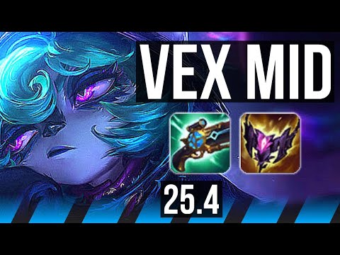 VEX vs YASUO (MID) | EUW Master | 25.4