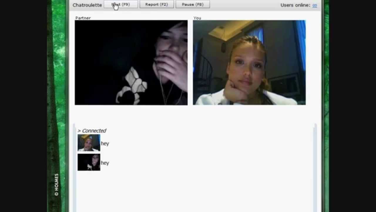 Scary Chat Roulette - Evil Jessica Alba Part 1
