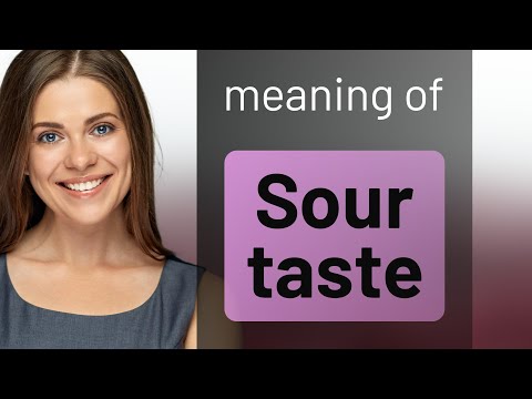 Understanding "Sour Taste": A Guide to English Idioms