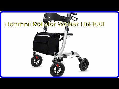 REVIEW (2025): Henmnii Rollator Walker HN-1001. ESSENTIAL details.
