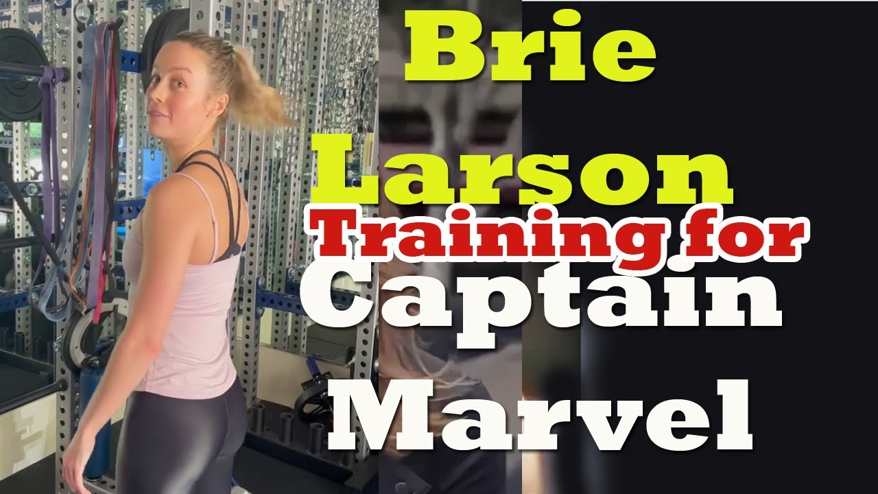 Hot Brie Larson training for Captain Marvel 2