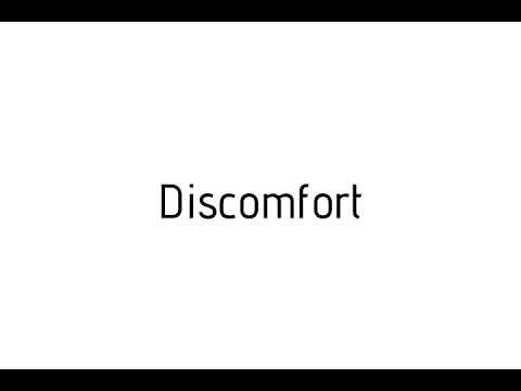 How to pronounce Discomfort / Discomfort pronunciation