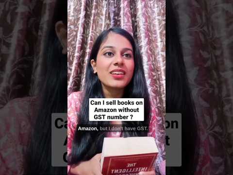 Selling books📚 on Amazon is a fantastic way to make money💸 but is GST required ? #shorts