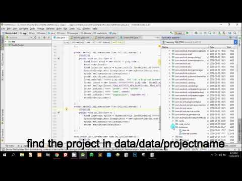 how to view database in sqlite browser using android emulator in anroid studio