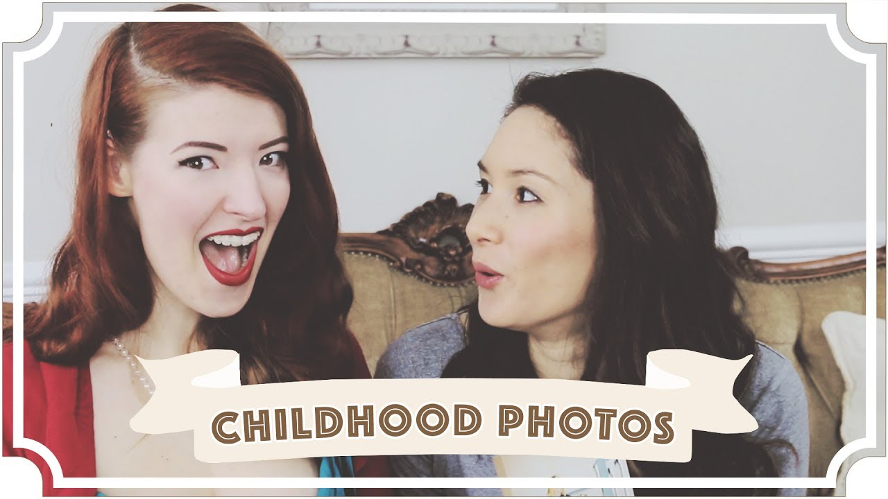 Reacting to Childhood Photos with my Wife! [CC]
