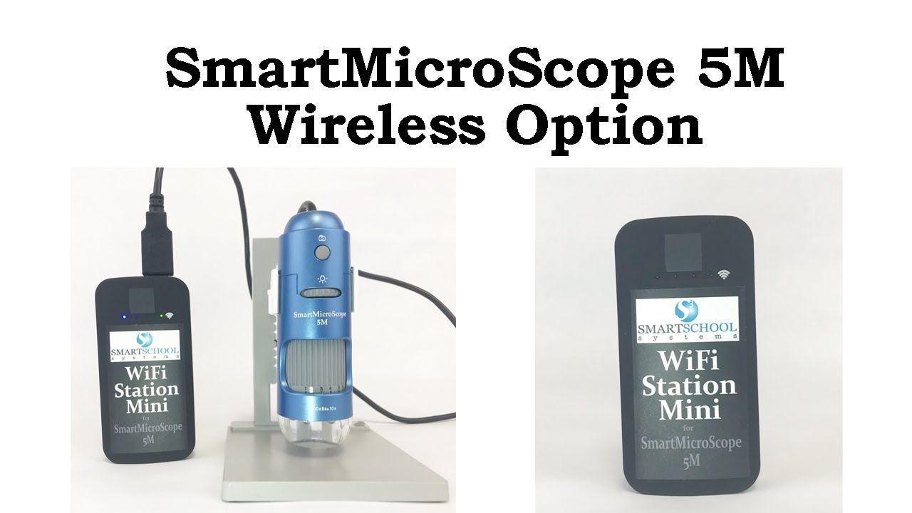 SmartMicroScope 5M Wireless Option Opening the Box