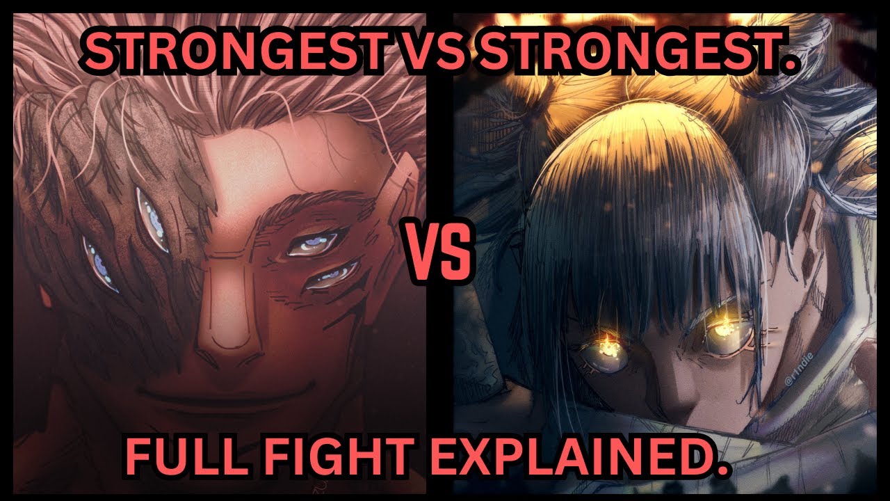 Ryomen Sukuna vs Hajime Kashimo FULL FIGHT EXPLAINED