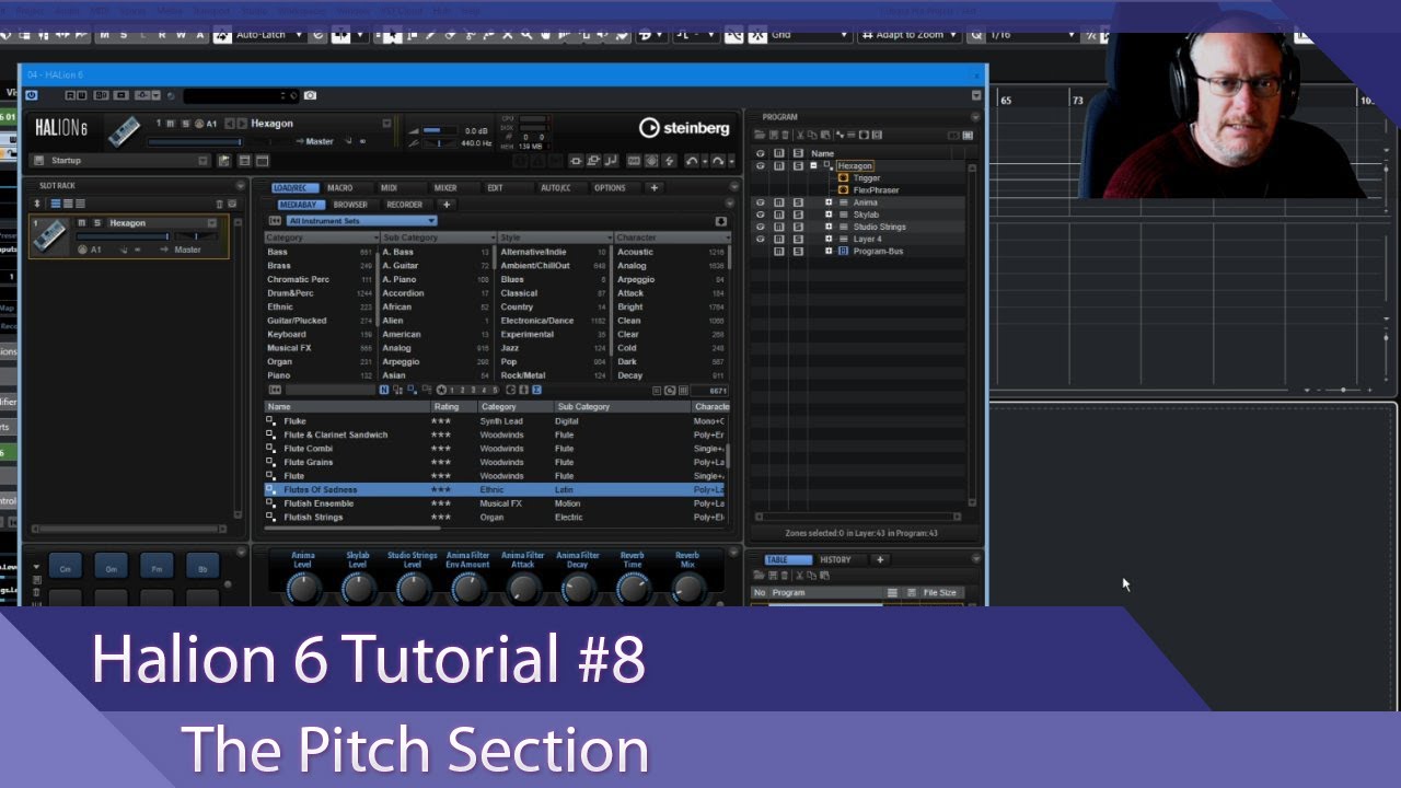 Steinberg Halion 6 Tutorial Ep.8: The Pitch Section
