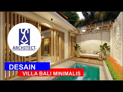 VILLA BALI MINIMALIS, di lahan 8 x 13 meter , small villa bali