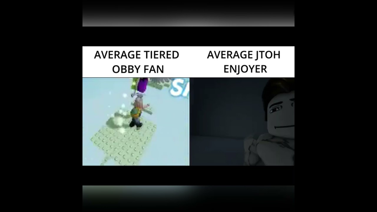 AVERAGE TIERED OBBY FAN VERSUS AVERAGE JTOH FAN