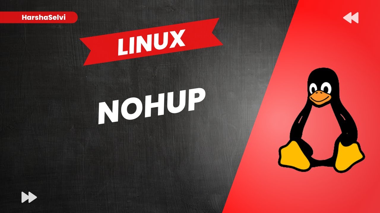 Linux Nohup | Tamil | HarshaSelvi