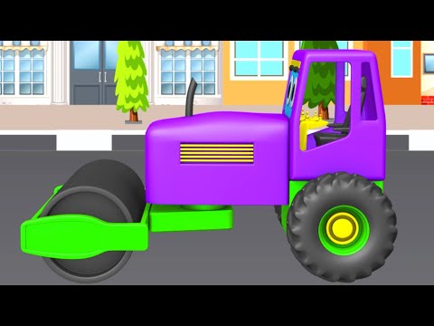 I Veicoli da Lavoro ???? Canzoni per Bimbi con Macchinine | BROandSIS - Canzoni per Bambini