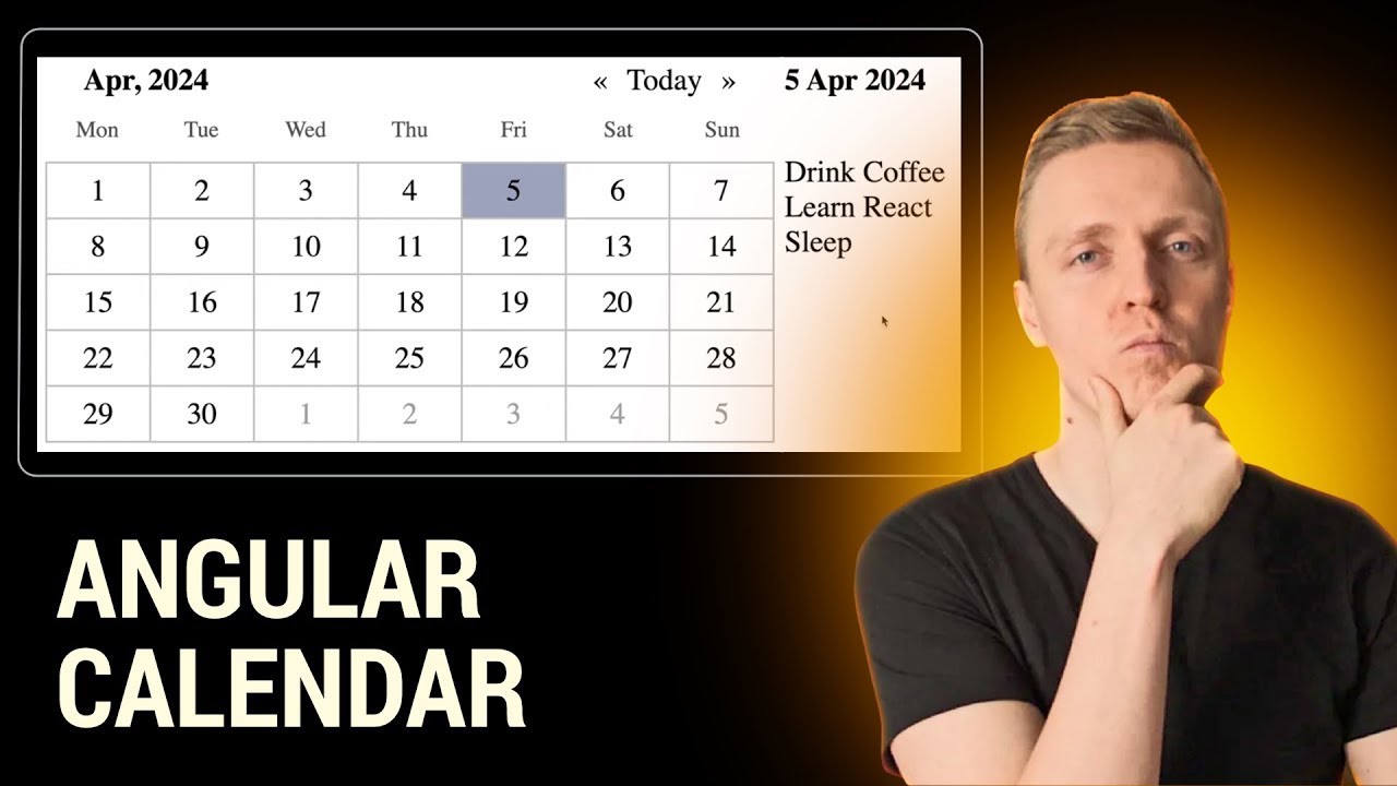 Angular Calendar Scheduler Example: Step-by-Step Tutorial