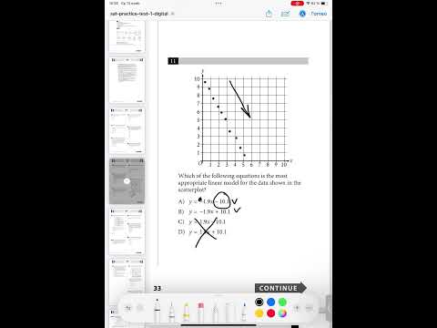 Identifying a Linear Function from a Graph – SAT Math Pre #SATMath, #LinearFunctions, #GraphAnalysis