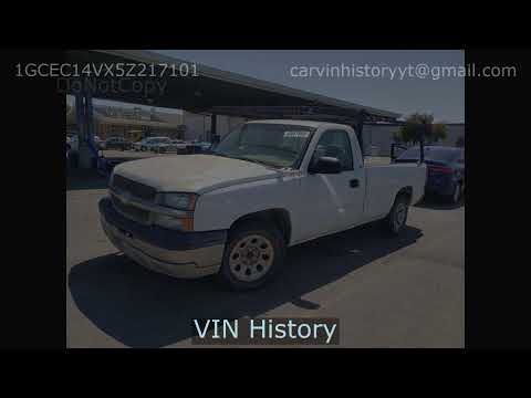 2005 Chevrolet Silverado C1500 1GCEC14VX5Z217101