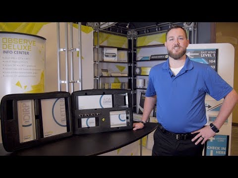 Flat Wayfinding Signage Overview - Simple and Customizable