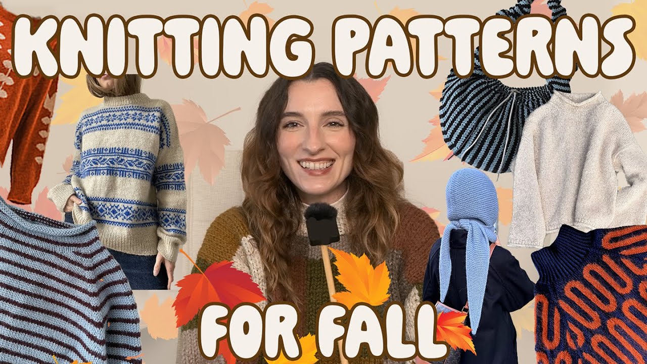 25+ COOL knitting patterns for this autumn