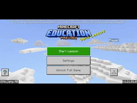 Minecraft Education Preview Longplay