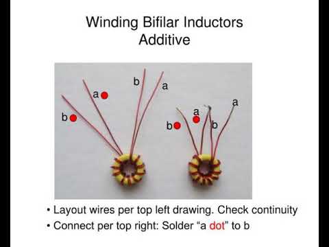 bifilar wound toroids session 2