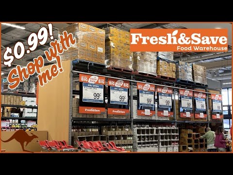 $0.99! Discount shopping at Fresh&Save | Cheap Groceries, Detergents, Fruit & Veg, Treats and Meats!
