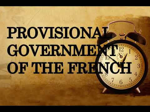 Provisional Government of the French