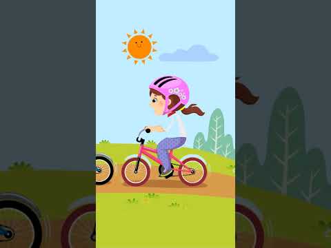 Amelia Education Peom Biking with Noah #kids #english