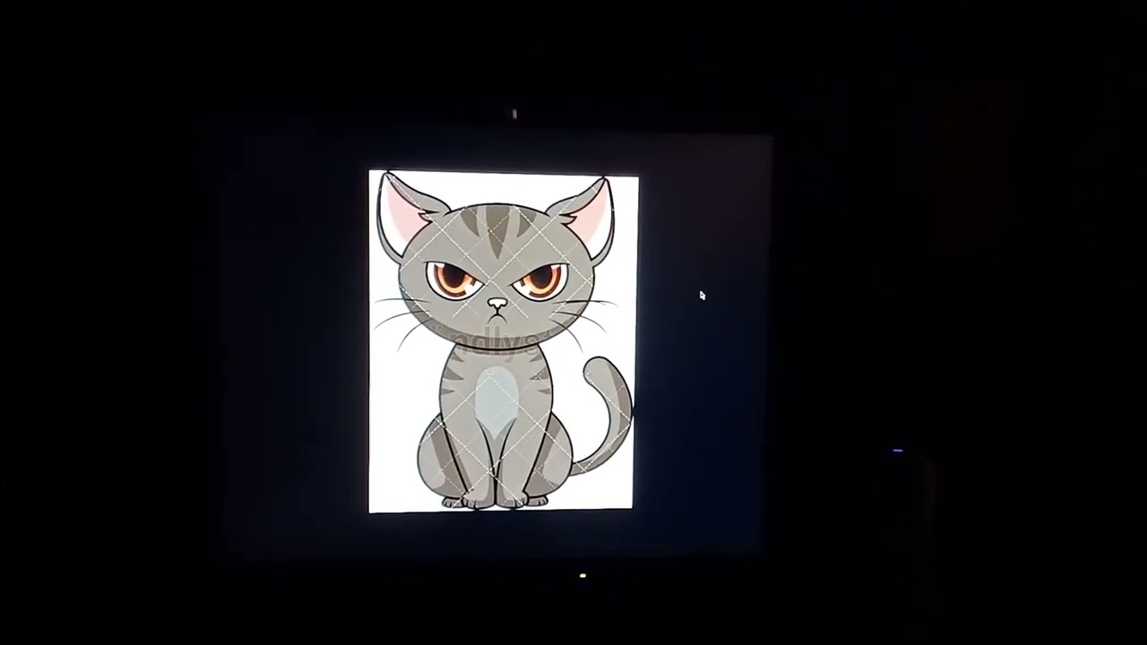 FriendlyStock.com (2018-Present) Angry Cat Cartoon Vector Clipart