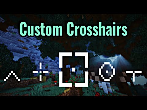 Custom Crosshairs Texture For Minecraft Bedrock , PE