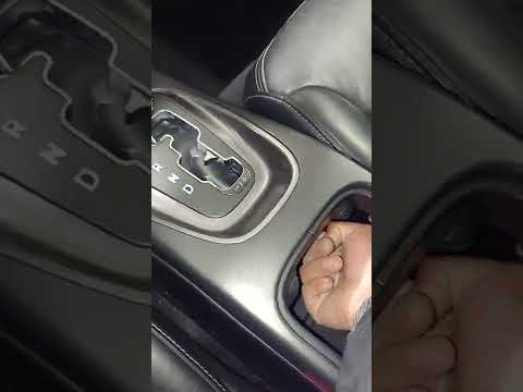 2020 Dodge journey transmission neutral manual override