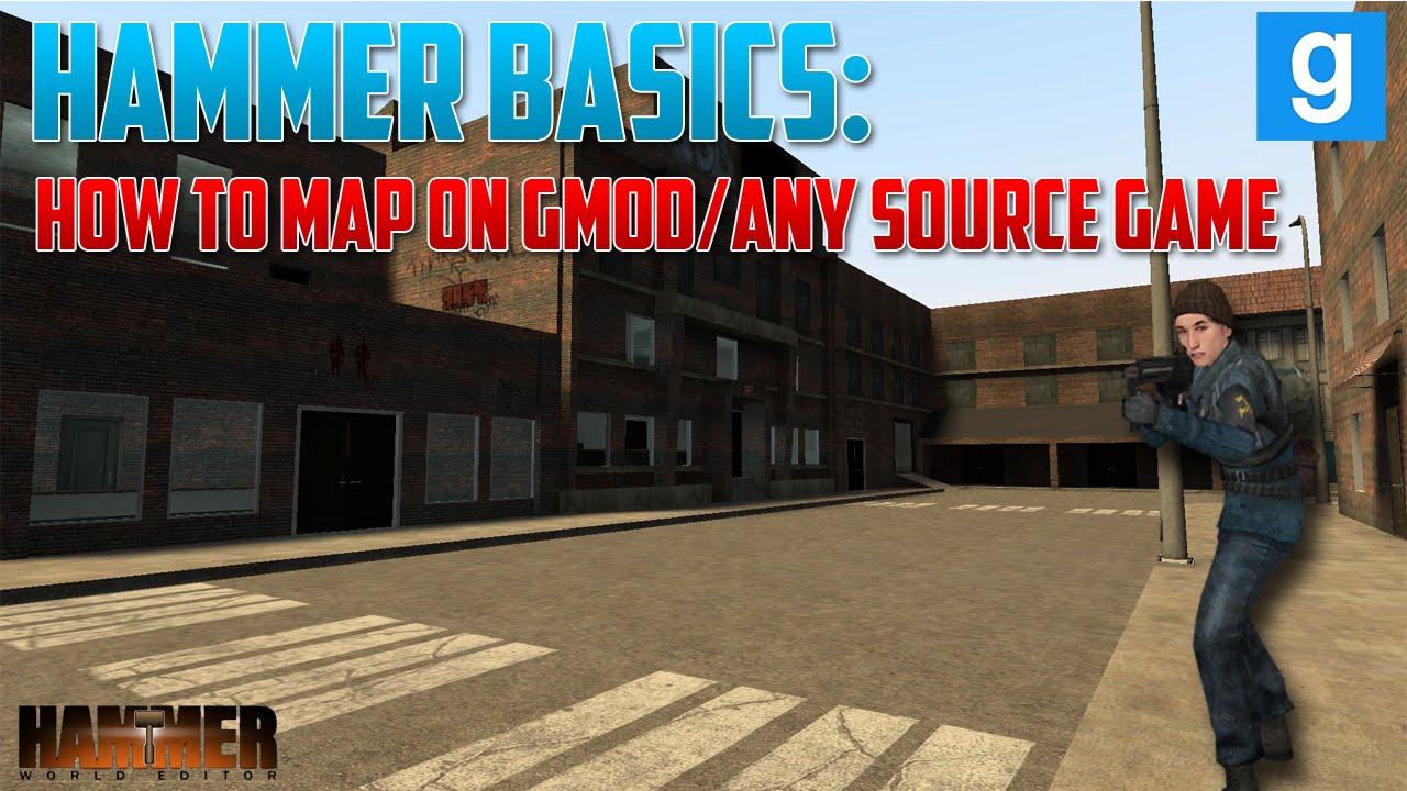 #1 Hammer Basics | Your first map | Gmod |