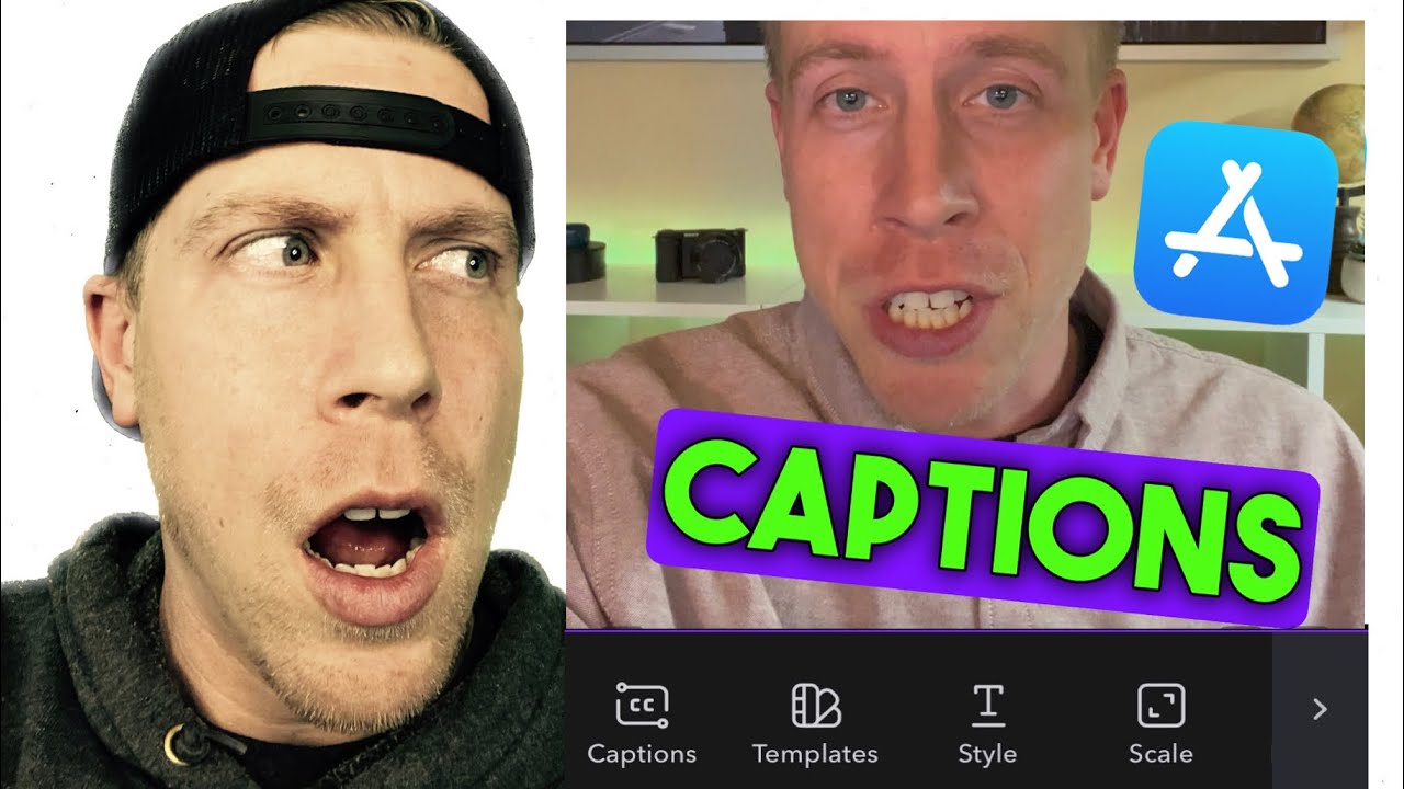 How to: Auto Captions Iphone App