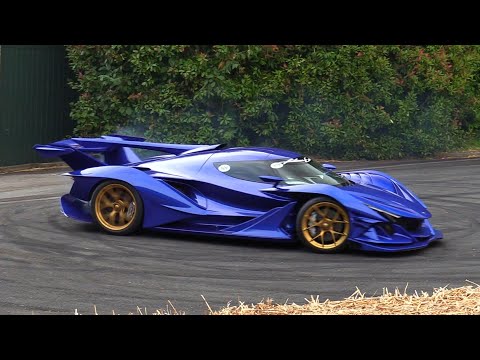 Blue Apollo IE Hypercar Looks Like $2.7 Million, Does Donuts at ...