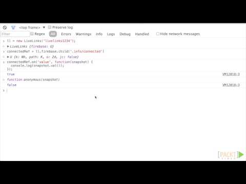 Learn Learning Firebase Tracking and Managing User Connectivity | packtpub com - Mind Luster