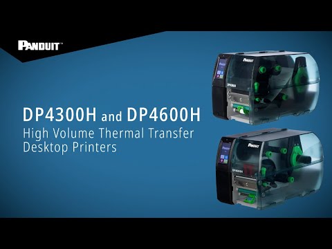 DP4300H and DP4600H High Volume Thermal Transfer Desktop Printers