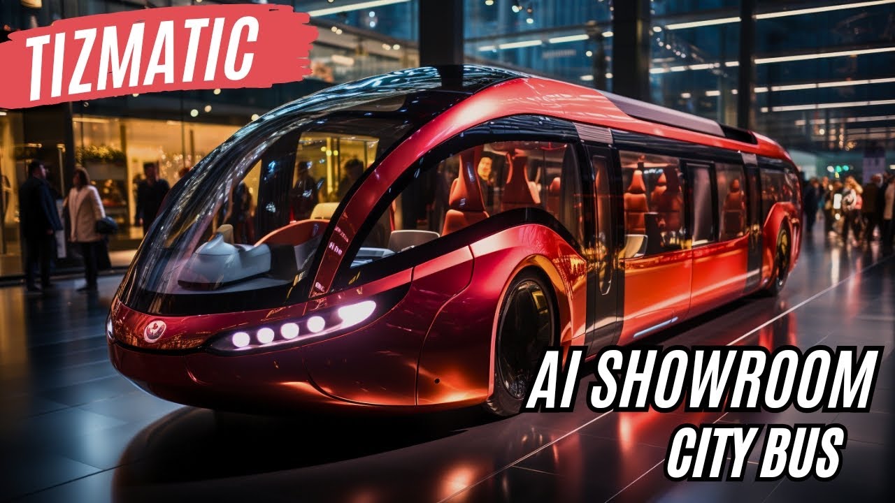 Efficient Small City Buses | AI-Generated Artwork