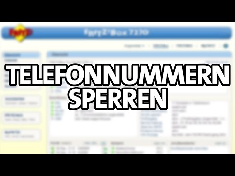 FRITZ!Box: Telefonnummern sperren | LeifMagnusMedia.net