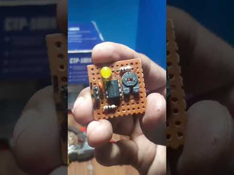555 timer pwm variable duty cycle Circuit #555 #shorts #electronicsproject