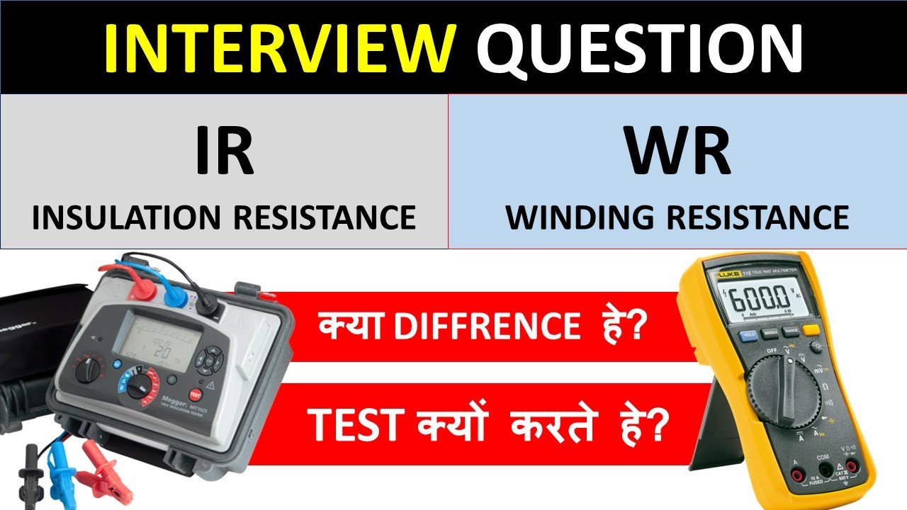Understanding Insulation Resistance and Winding Resistance Tests in ...