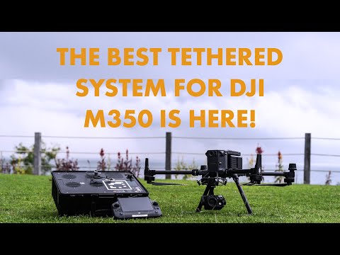 Unlimited Flight Time for your DJI M350? Launch of V-Line Pro tethered system for M350