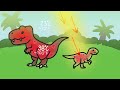 How To Take A Dinosaur's Temperature | Safe Videos for Kids