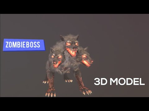 CALL OF DUTY MOBILE ZOMBIE BOSS 3D MODELS