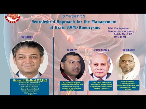 Neurohybrid Approach for Management of Brain AVM / Aneurysm by Adnan H. Siddiqui
