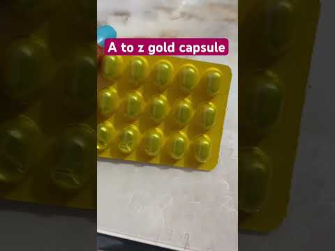 A to z gold capsule multivitamin capsule